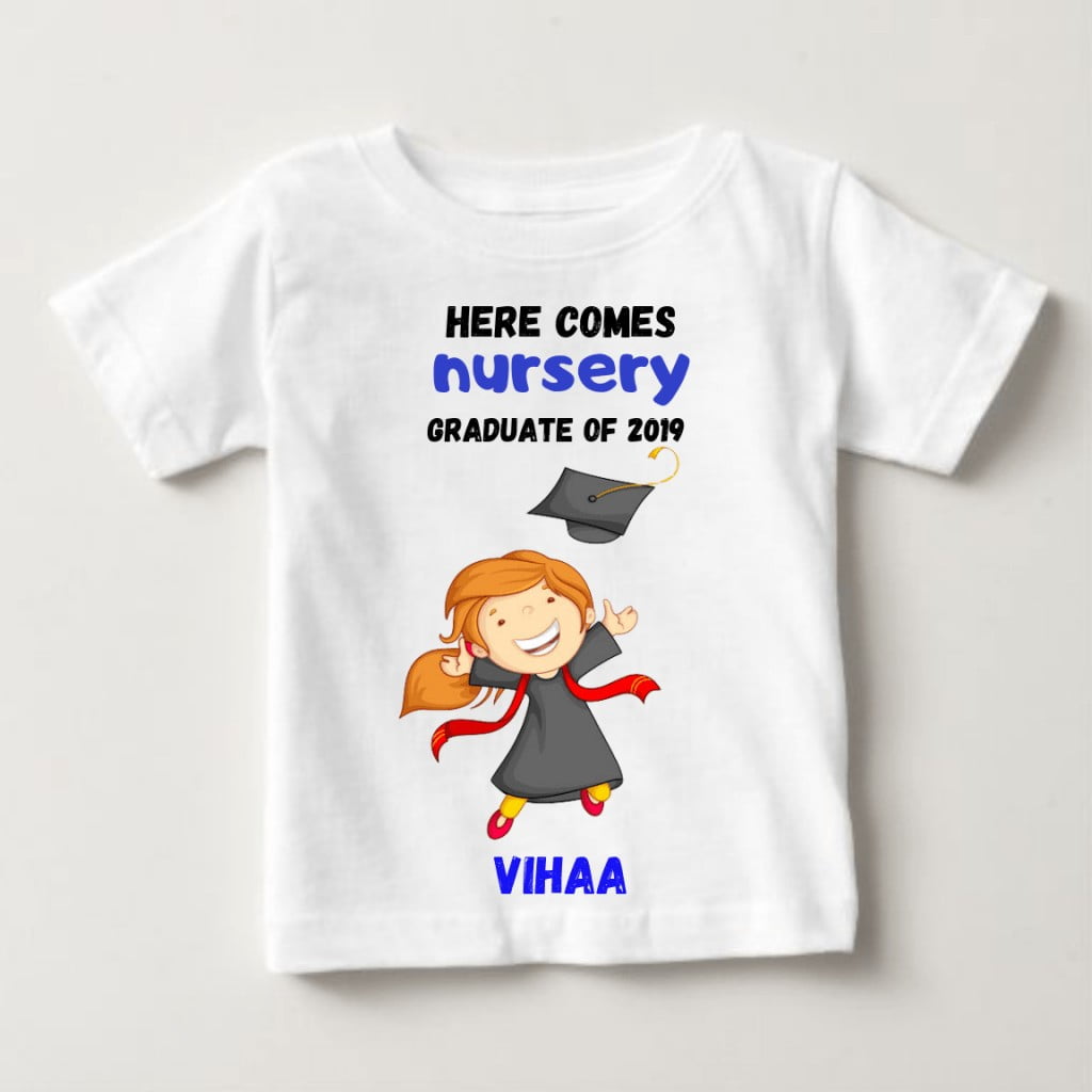 Kindergarten Kids Tees Free Customised T-shirt | Knitroot