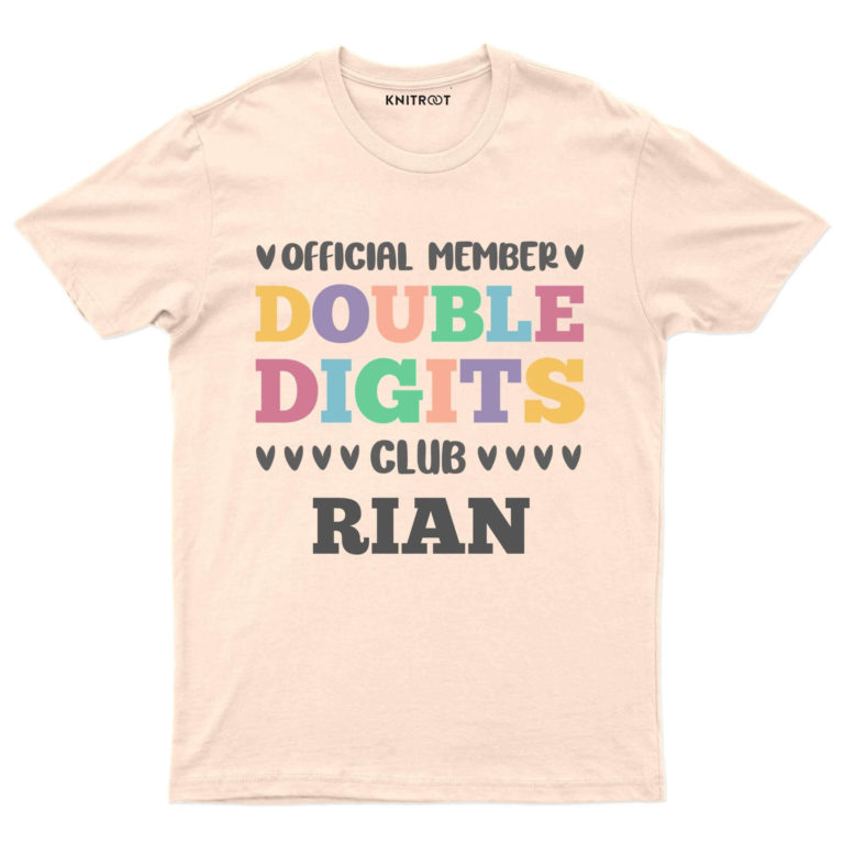 Double digit Club T-shirt - KNITROOT