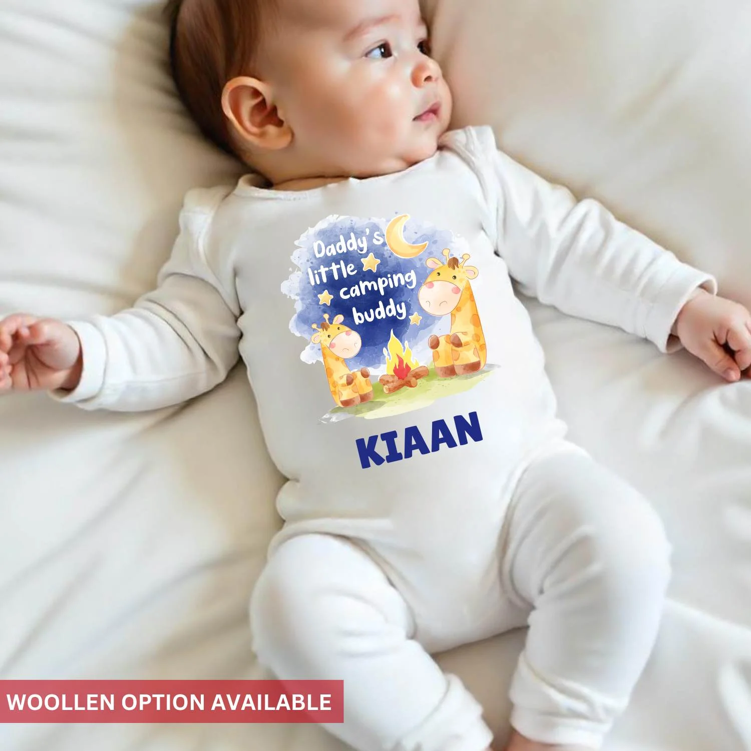 Daddy's Little Camping Buddy Jumpsuit - KNITROOT